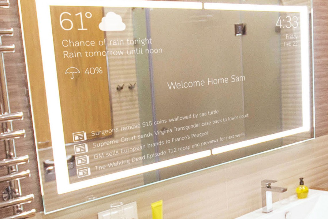 Hidden Television | Framed & Frameless Dielectric Mirror TV